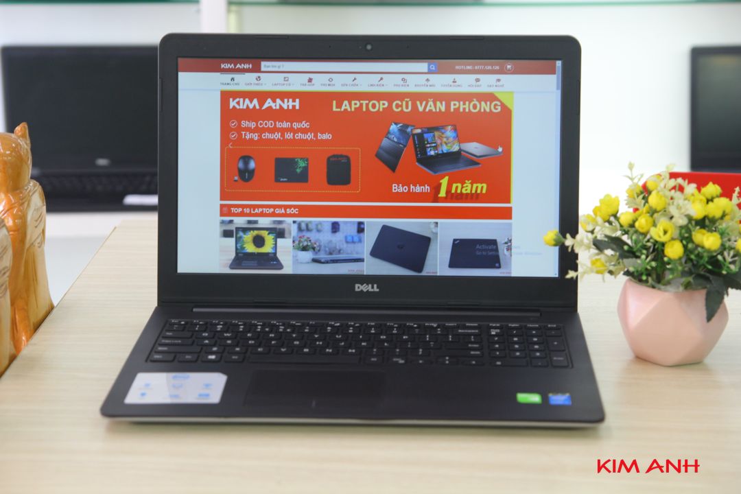 Laptop cũ Dell N5557 Core i5-6200U RAM 8GB SSD 256GB VGA 2gb 15.6" HD